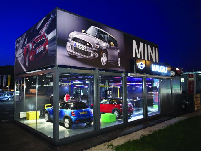 Prefab modular commercial office buildings architecture is modern ...