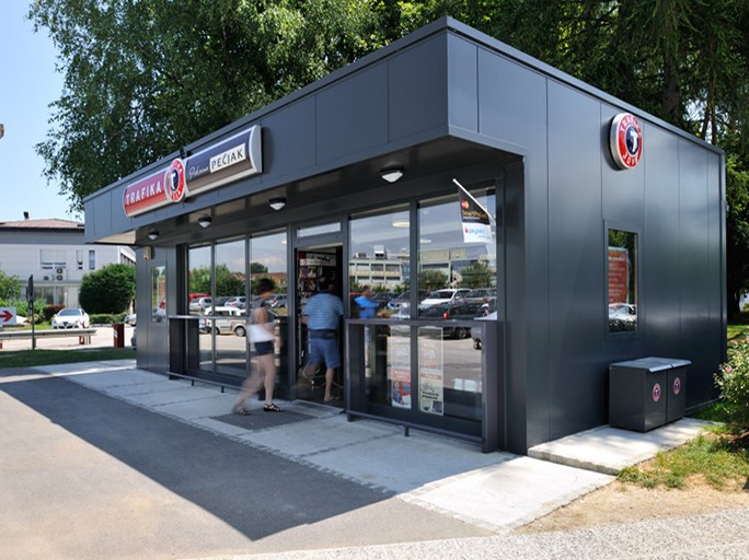 Eco commercial modular buildings examples | Trimo Modular Space Solutions