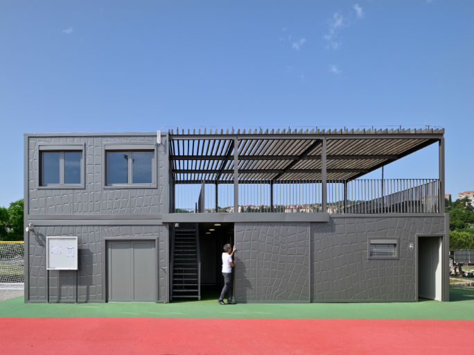 Eco commercial modular buildings examples | Trimo Modular Space Solutions