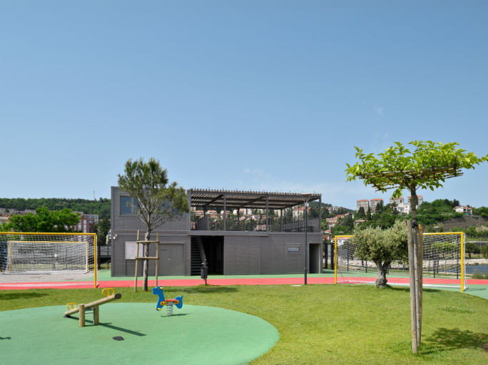 Eco commercial modular buildings examples | Trimo Modular Space Solutions