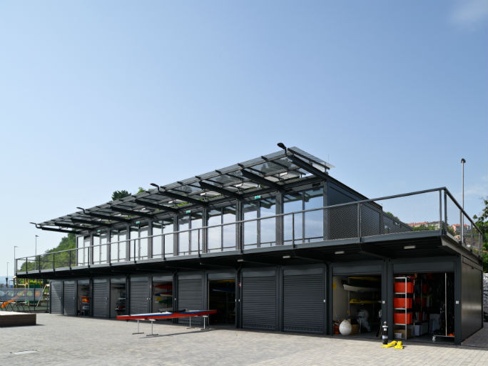 Eco commercial modular buildings examples | Trimo Modular Space Solutions