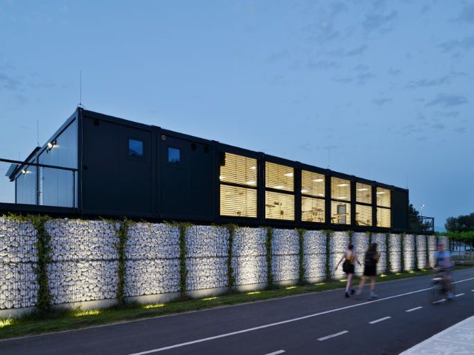 Eco commercial modular buildings examples | Trimo Modular Space Solutions