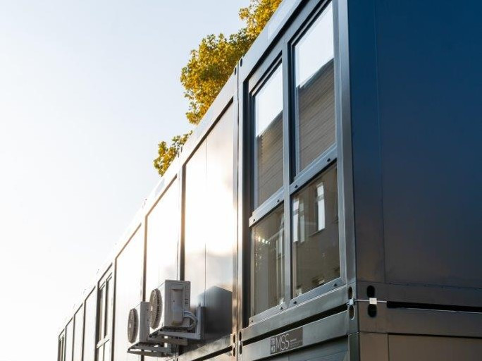 Eco commercial modular buildings examples | Trimo Modular Space Solutions