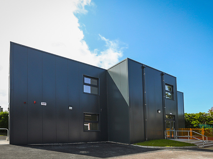 Eco commercial modular buildings examples | Trimo Modular Space Solutions